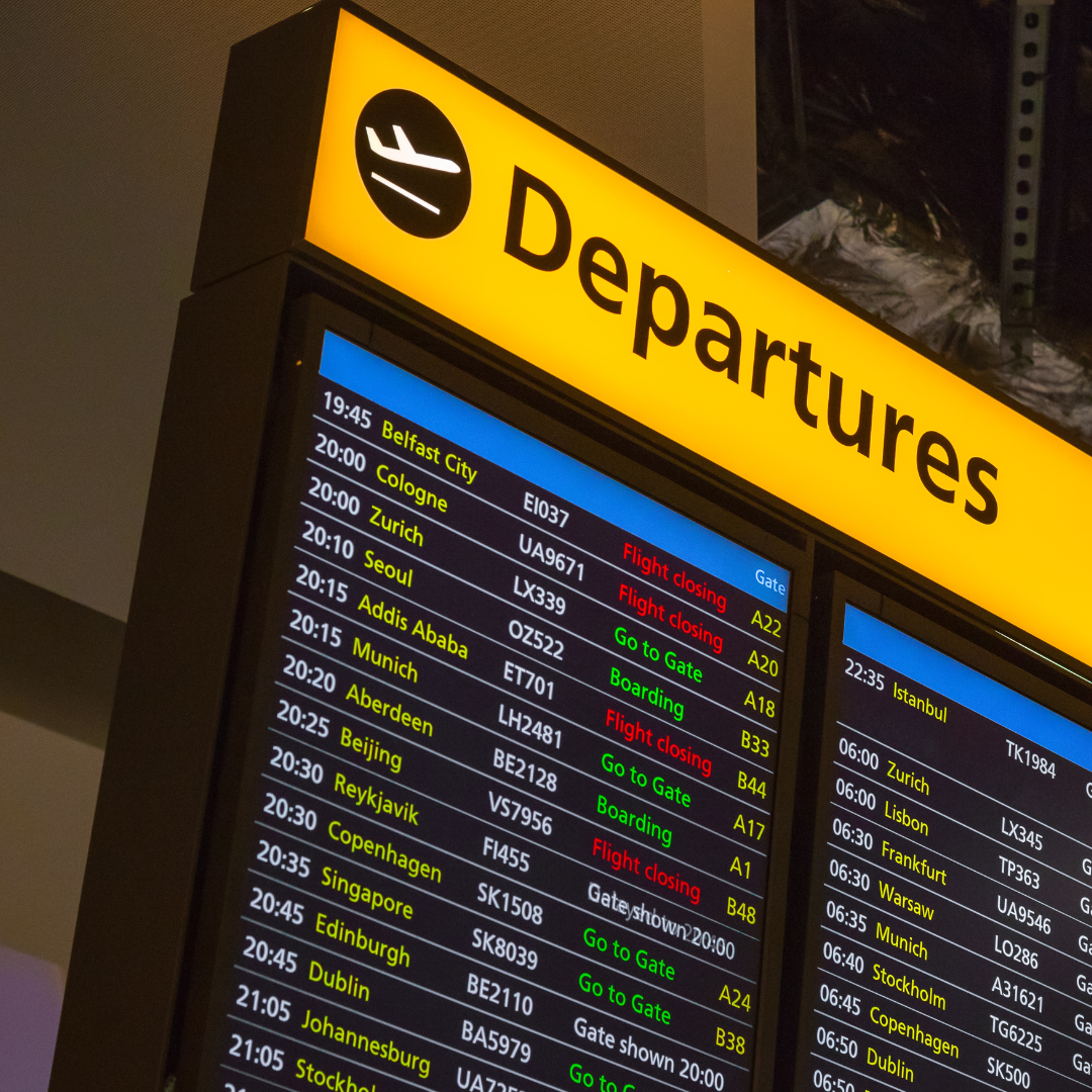 Airport Signage - Experience Outstanding Services. Contact us
